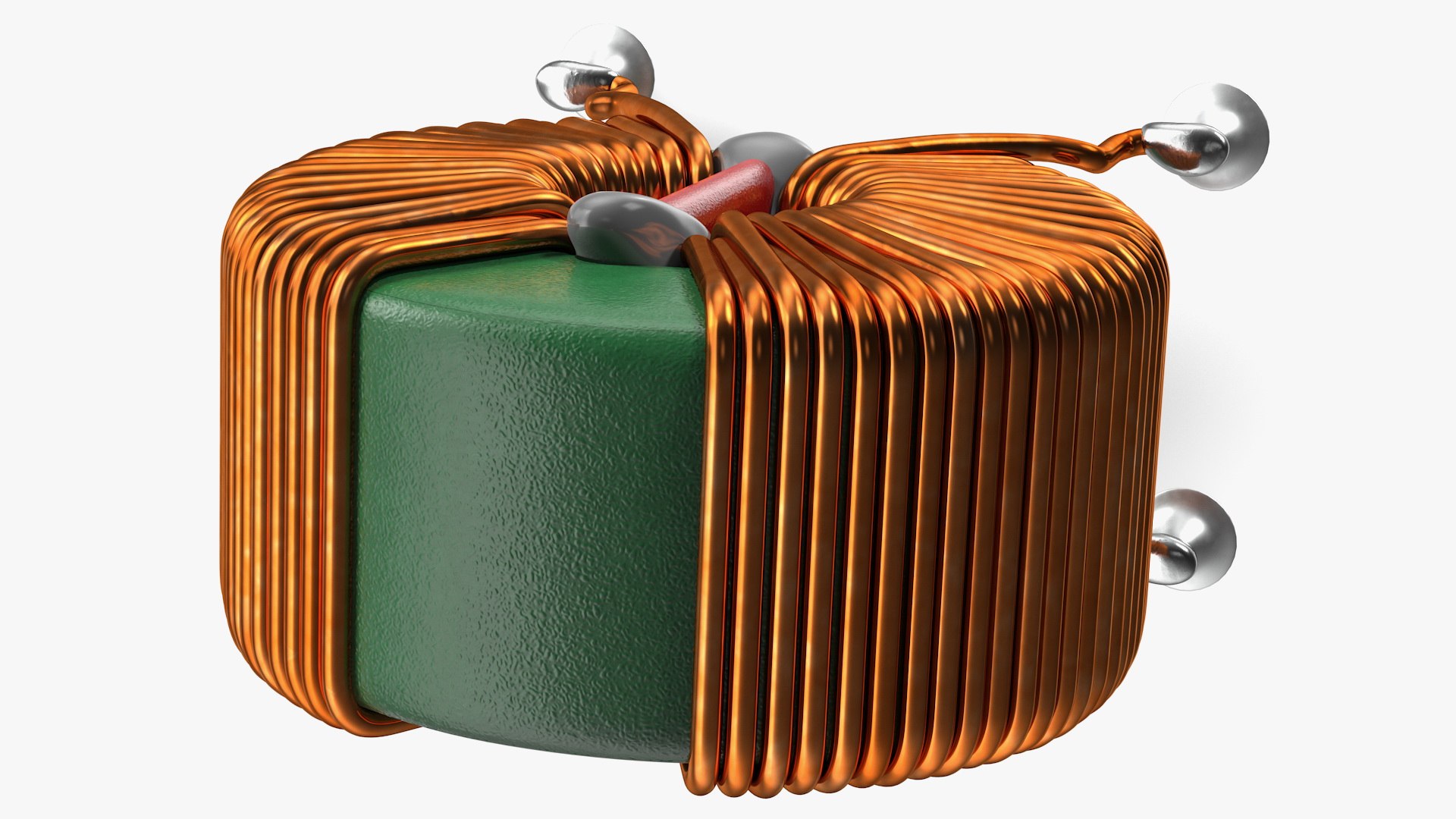 Toroidal choke coil filter 3D model - TurboSquid 1669086
