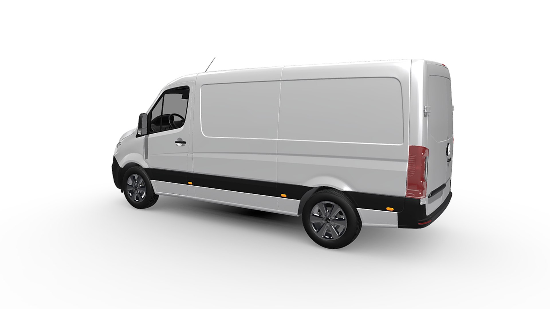 New Mercedes-Benz Sprinter Cargo H1 L2 2024 3D Model - TurboSquid 2260256