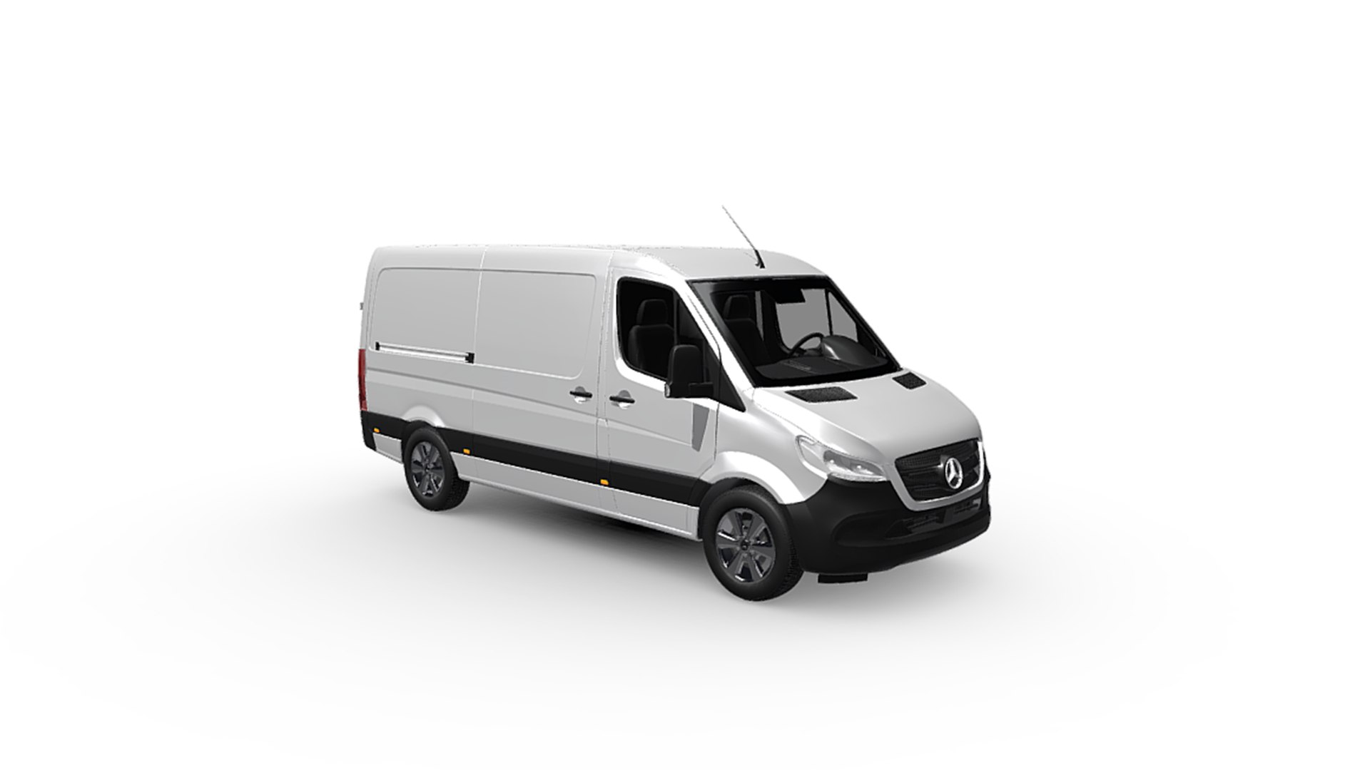 New Mercedes-Benz Sprinter Cargo H1 L2 2024 3D Model - TurboSquid 2260256