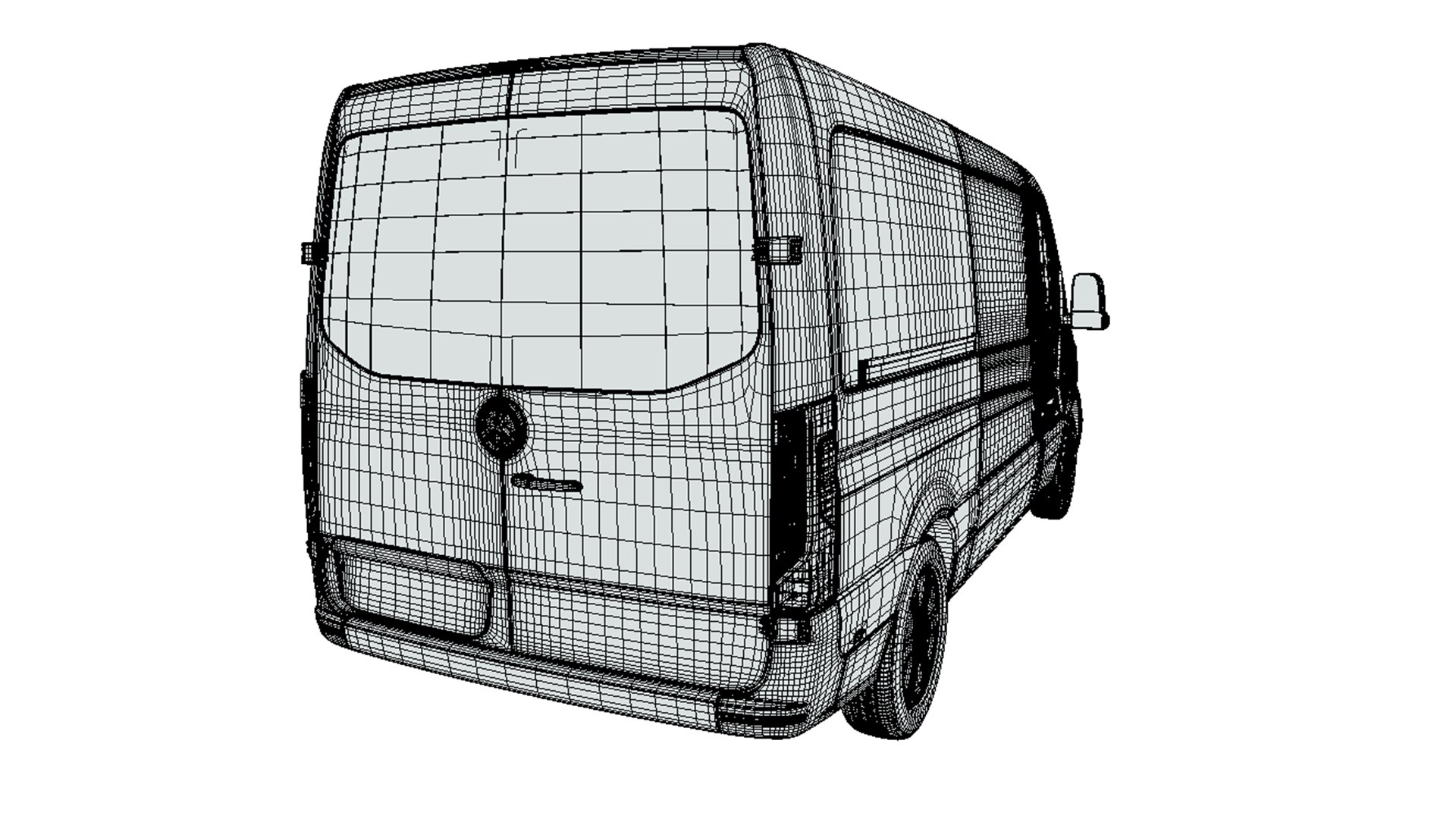 New Mercedes-Benz Sprinter Cargo H1 L2 2024 3D Model - TurboSquid 2260256