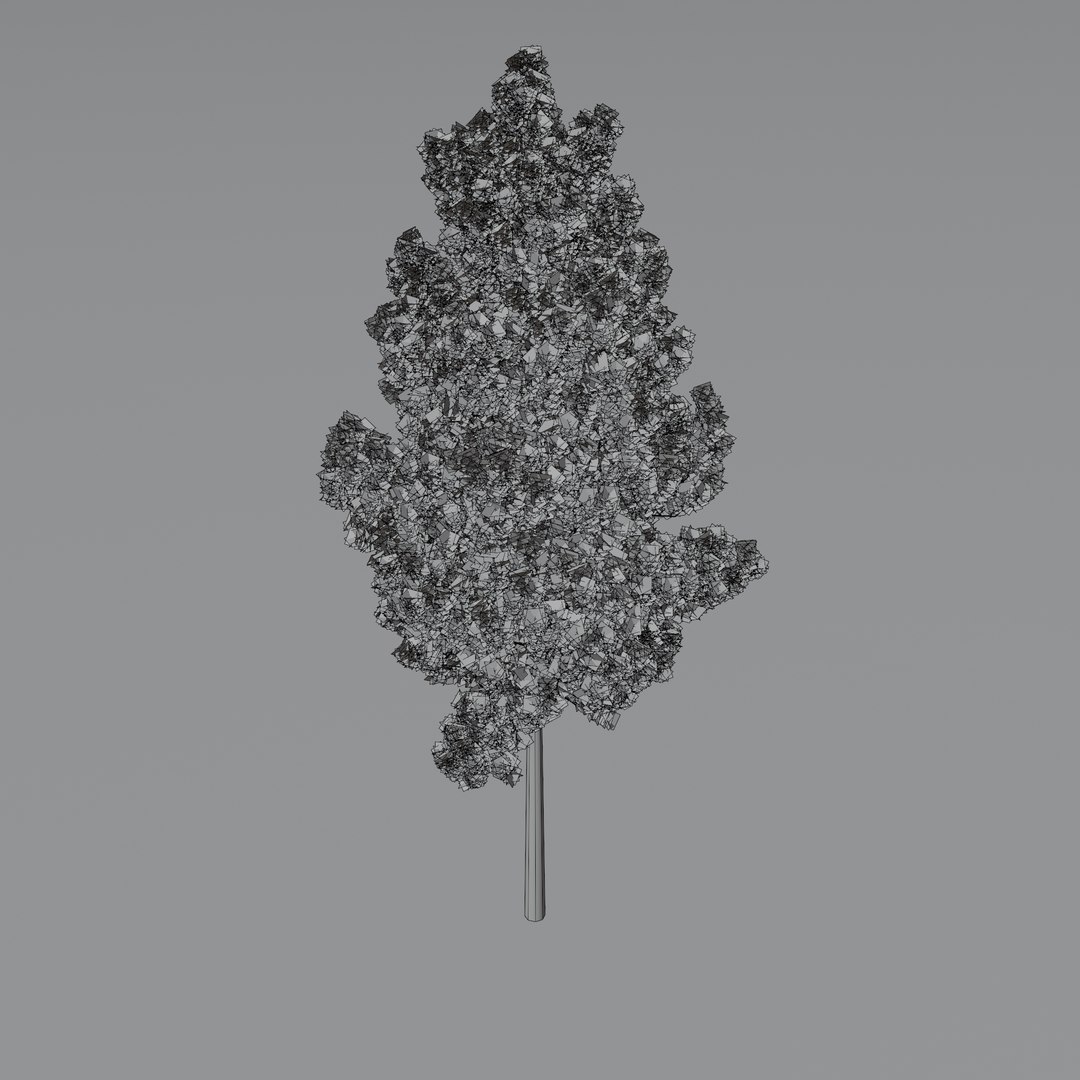 Trees realistic low-poly uv 3D model - TurboSquid 1587952