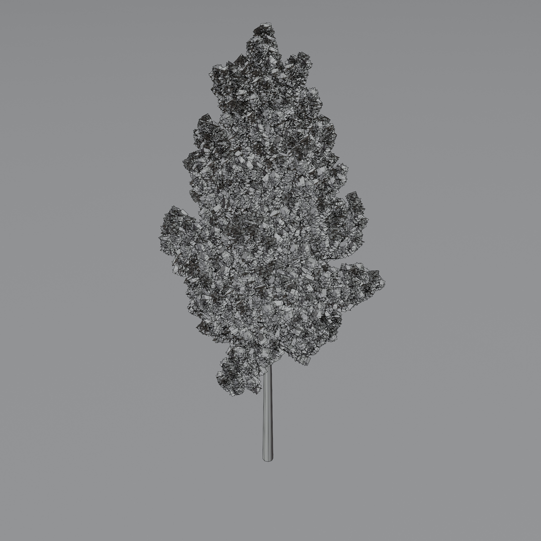Trees realistic low-poly uv 3D model - TurboSquid 1587952