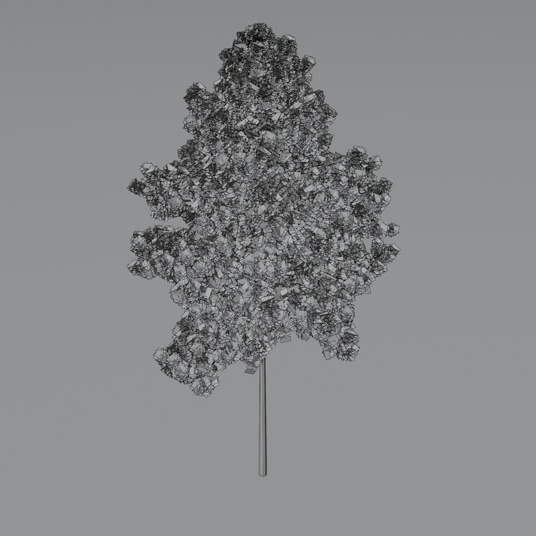 Trees Realistic Low-poly Uv 3D Model - TurboSquid 1587952