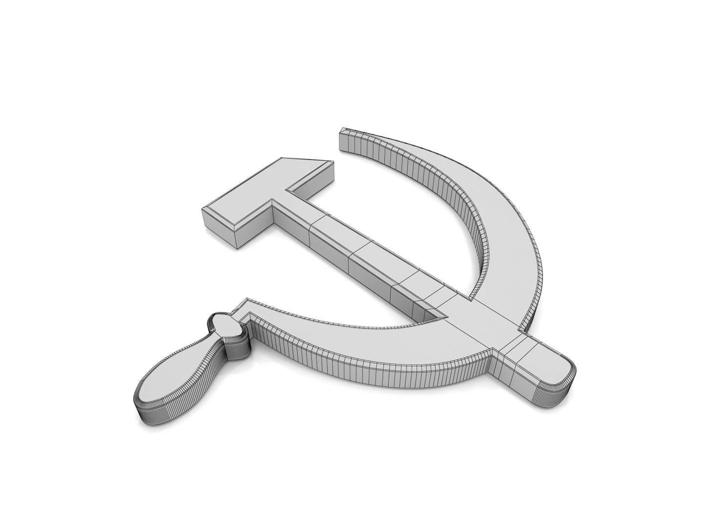 Communism Symbol 3D Model - TurboSquid 1387336