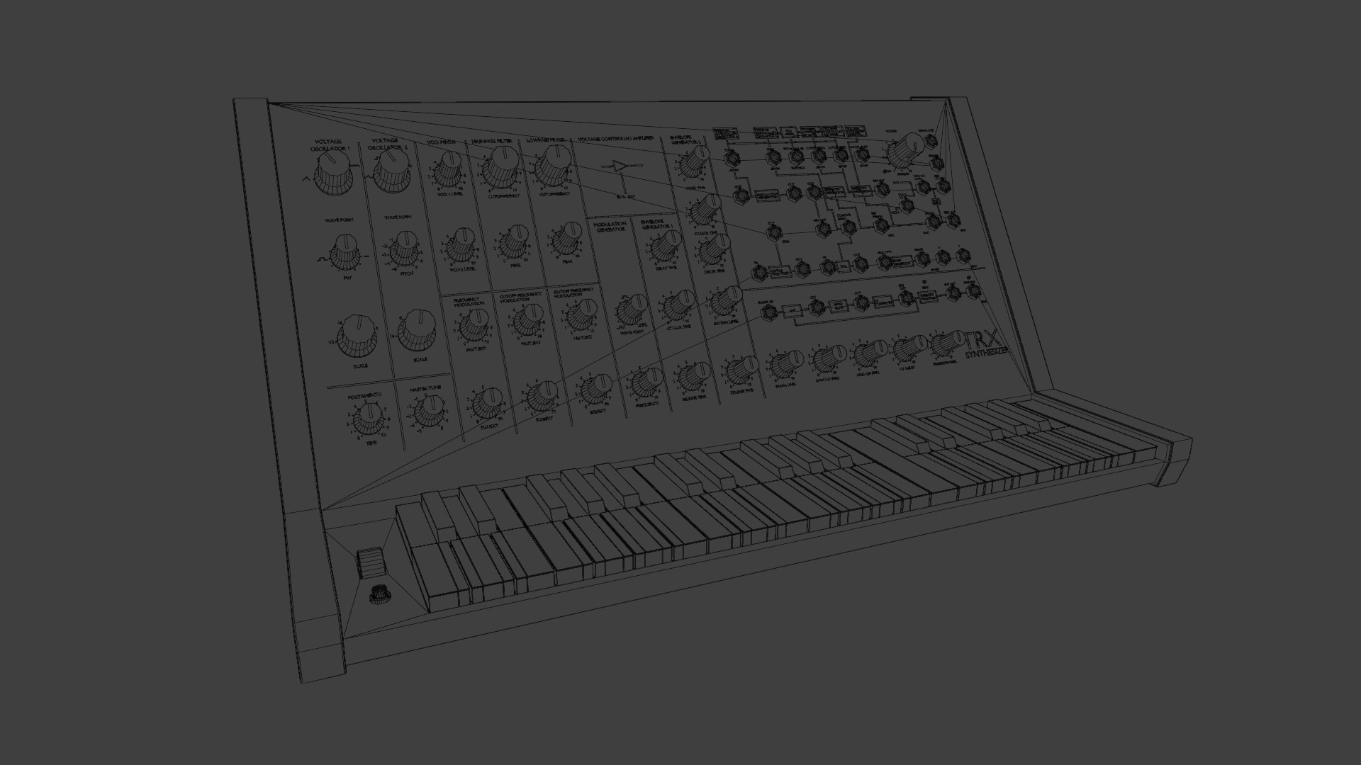 3D Modular Synthesizer Model - TurboSquid 2255124