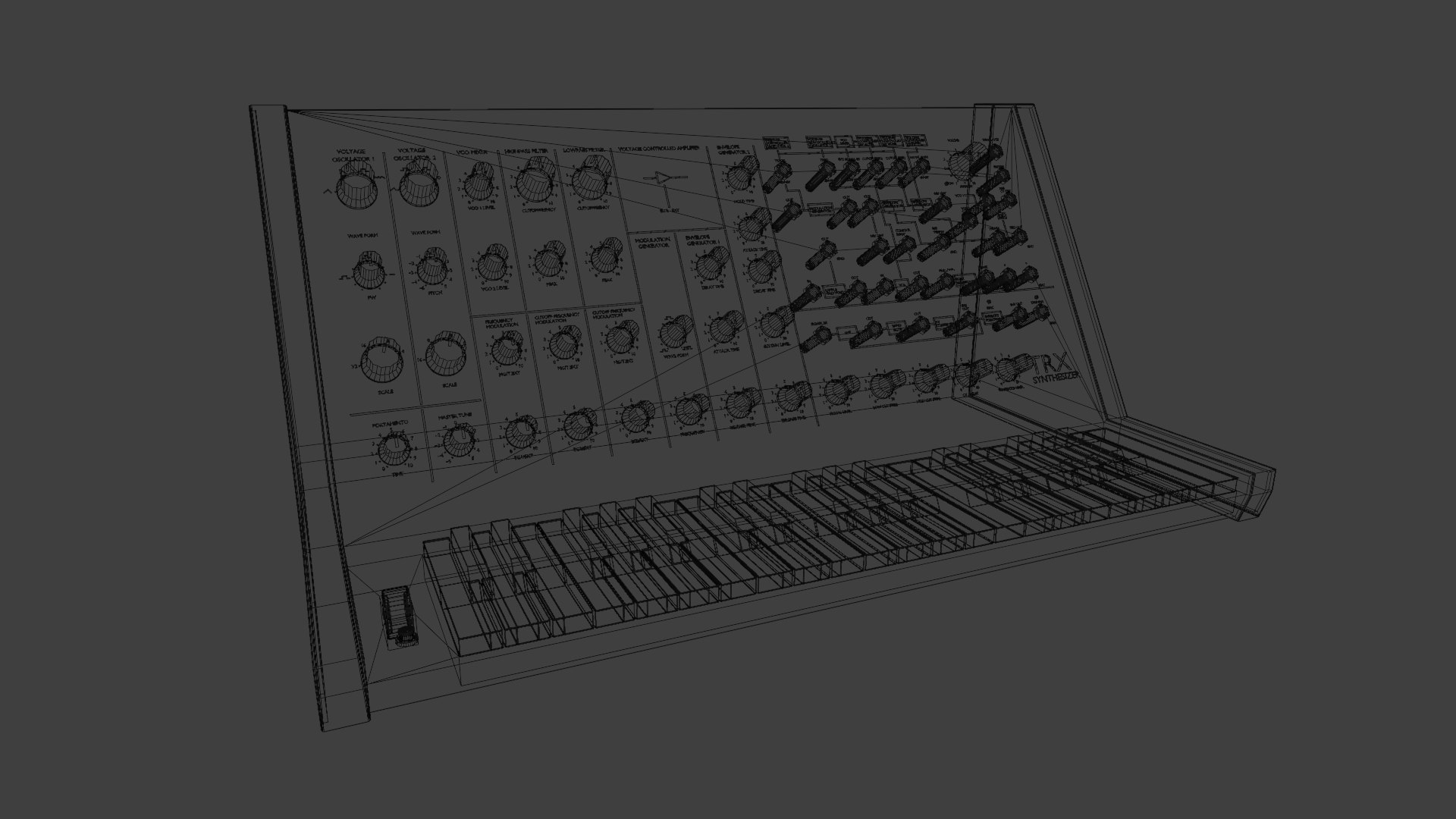 3D Modular Synthesizer Model - TurboSquid 2255124