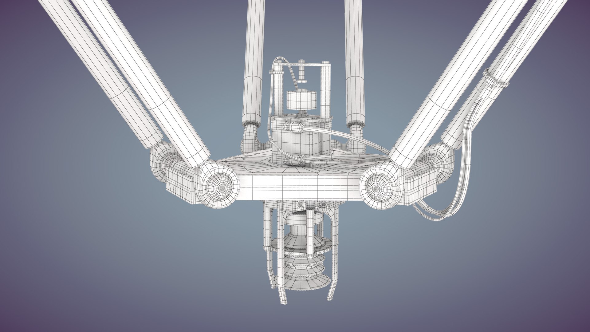 3D Model Industrial Delta Robot - TurboSquid 1716985