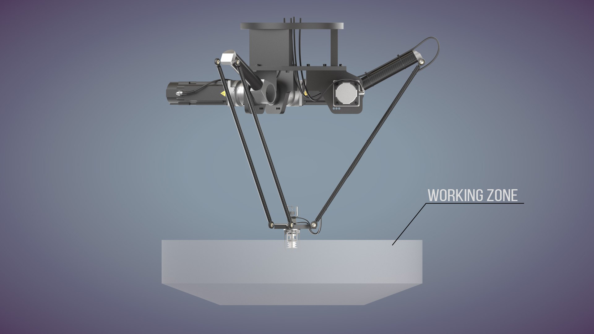 3D Model Industrial Delta Robot - TurboSquid 1716985