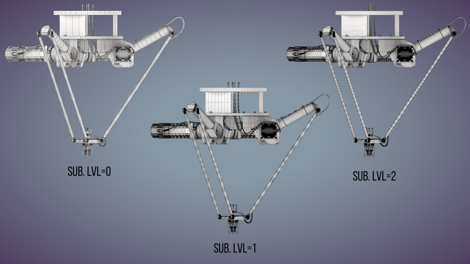 3D model Industrial Delta Robot - TurboSquid 1716985