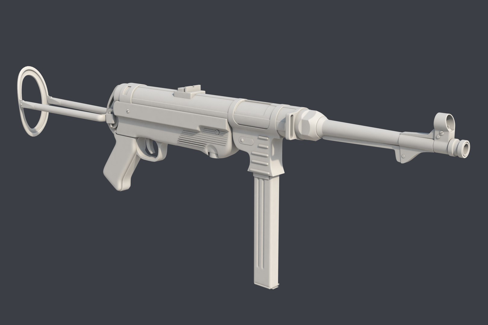 3D Mp 40 - TurboSquid 1415840