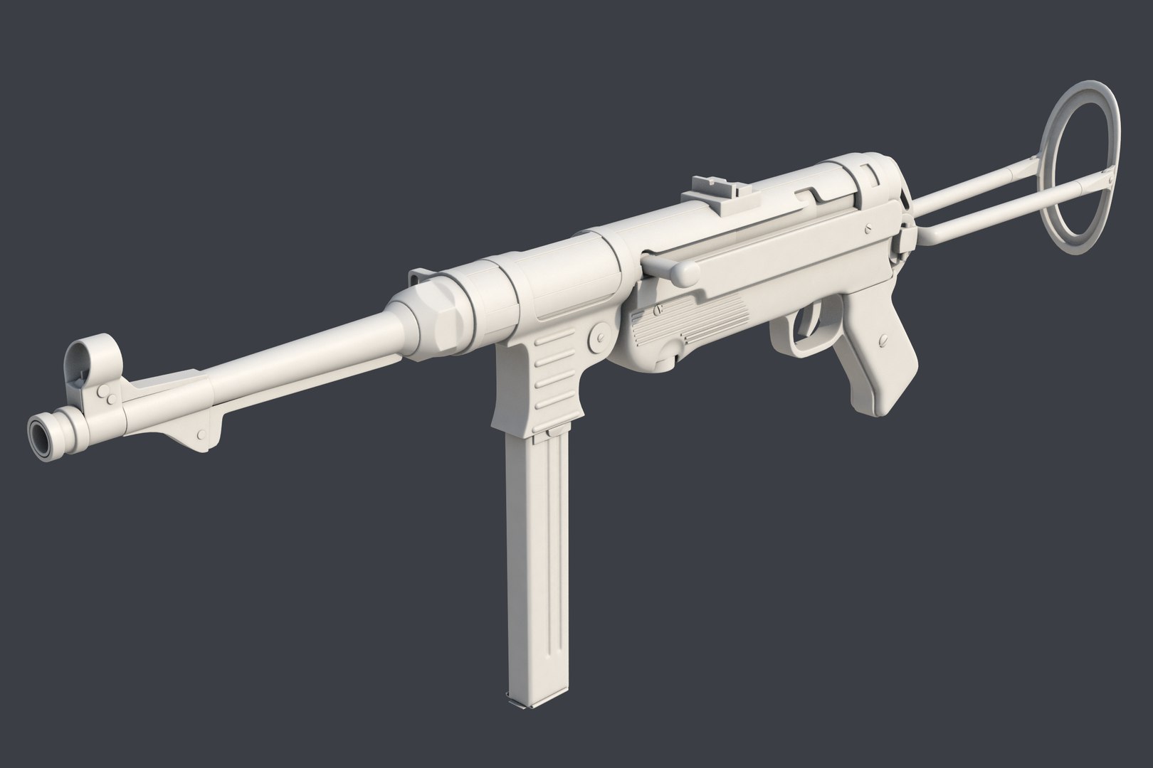 3D Mp 40 - TurboSquid 1415840
