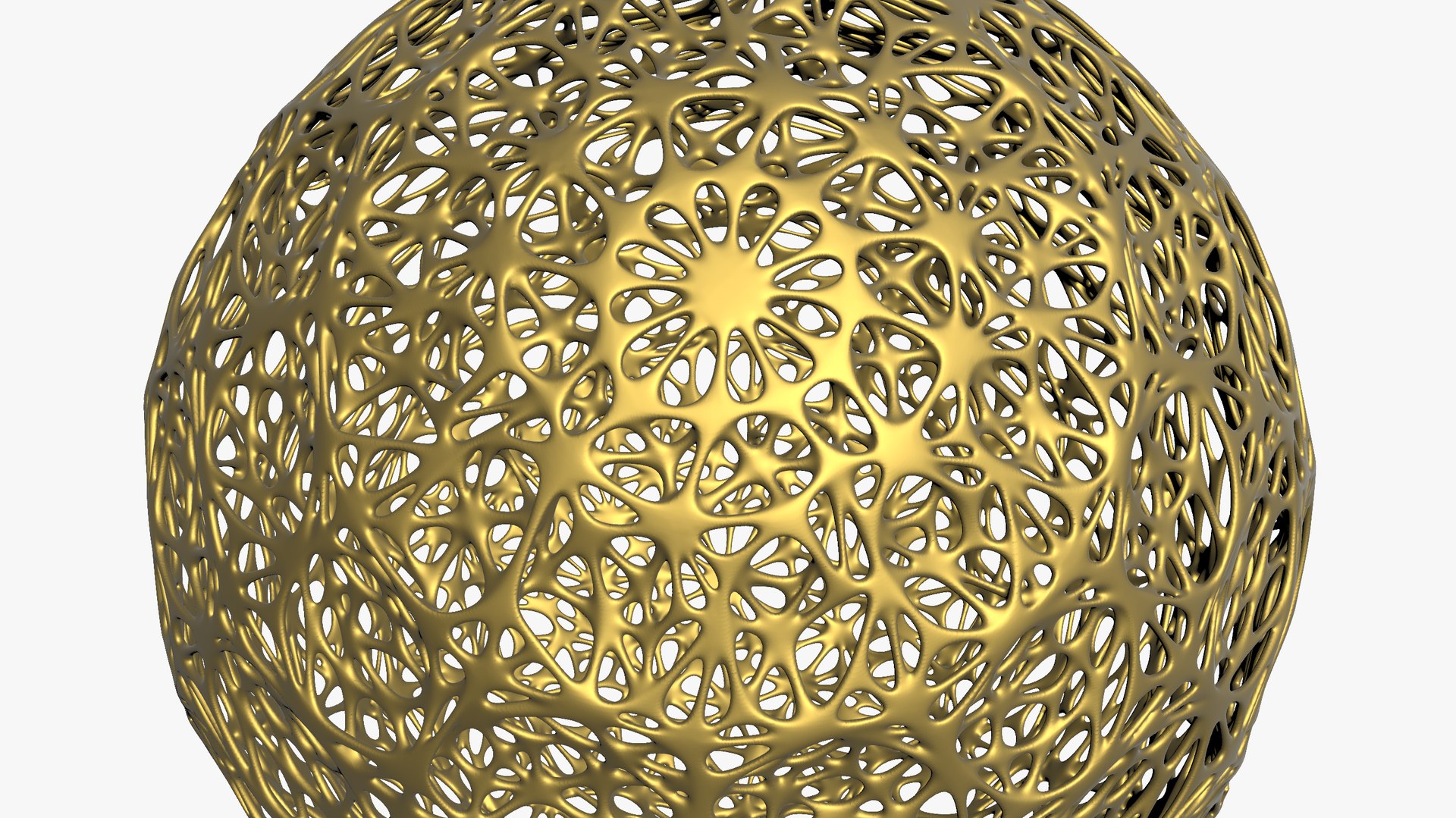 3D Sci-Fi Golden Orb Model - TurboSquid 1844486