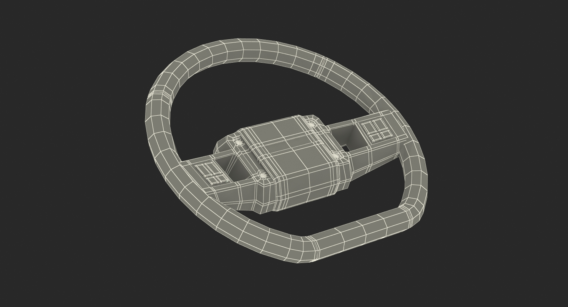 3D Mack Truck Steering Wheel - TurboSquid 1302204