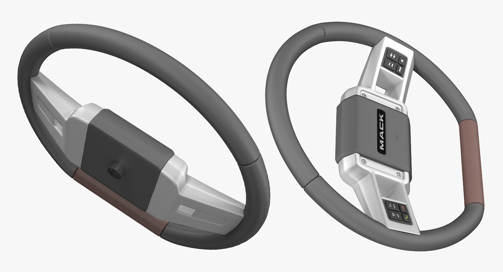 3D Mack Truck Steering Wheel - TurboSquid 1302204