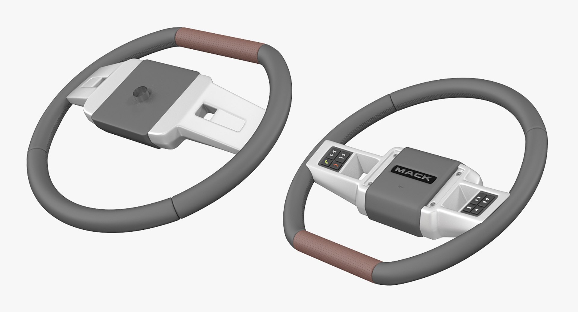 3D Mack Truck Steering Wheel - TurboSquid 1302204