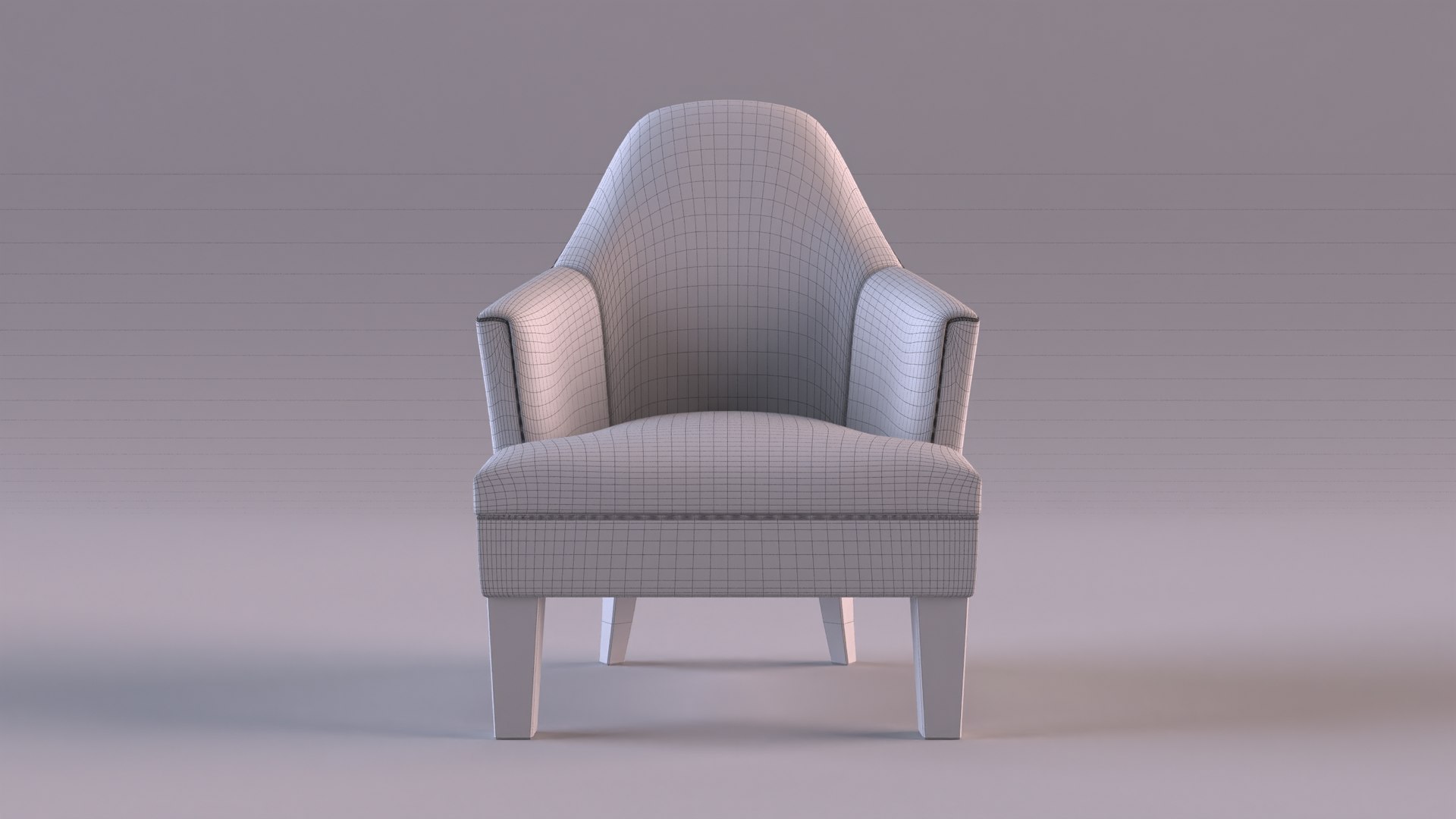 3D Lounge Wing Designer Seat - TurboSquid 2238164