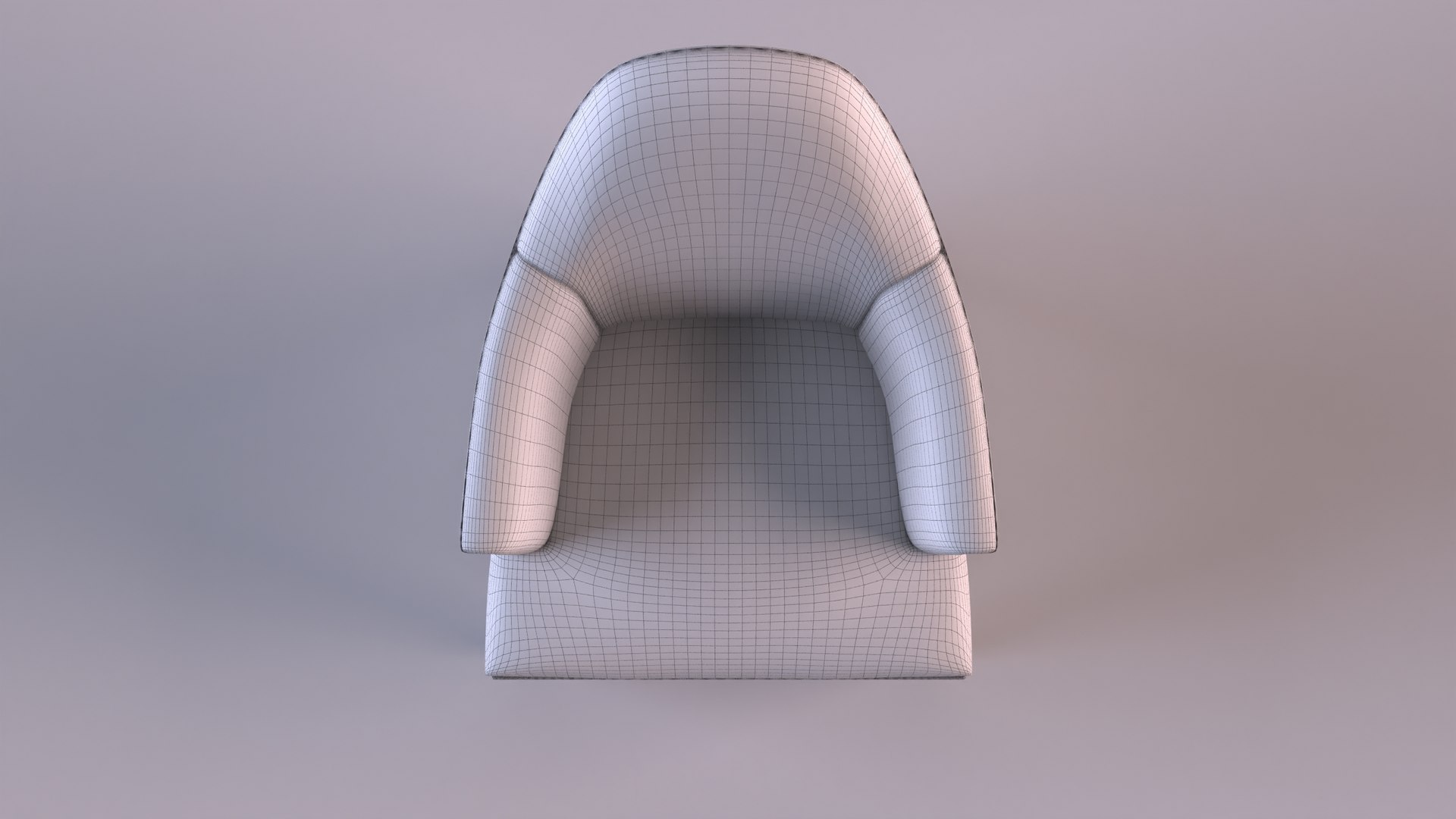 3D Lounge Wing Designer Seat - TurboSquid 2238164