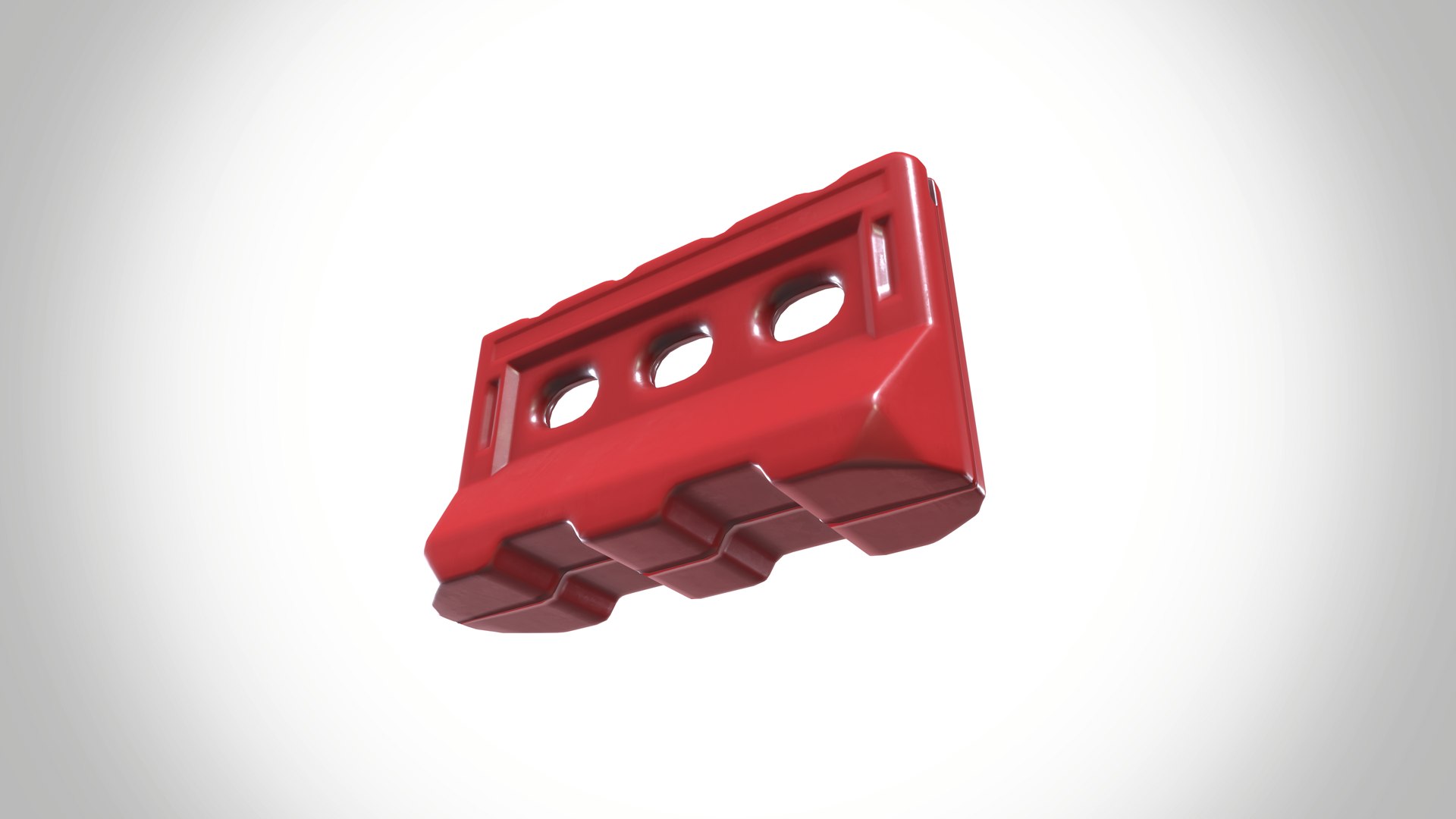 3D Road Barrier Model - TurboSquid 2319005