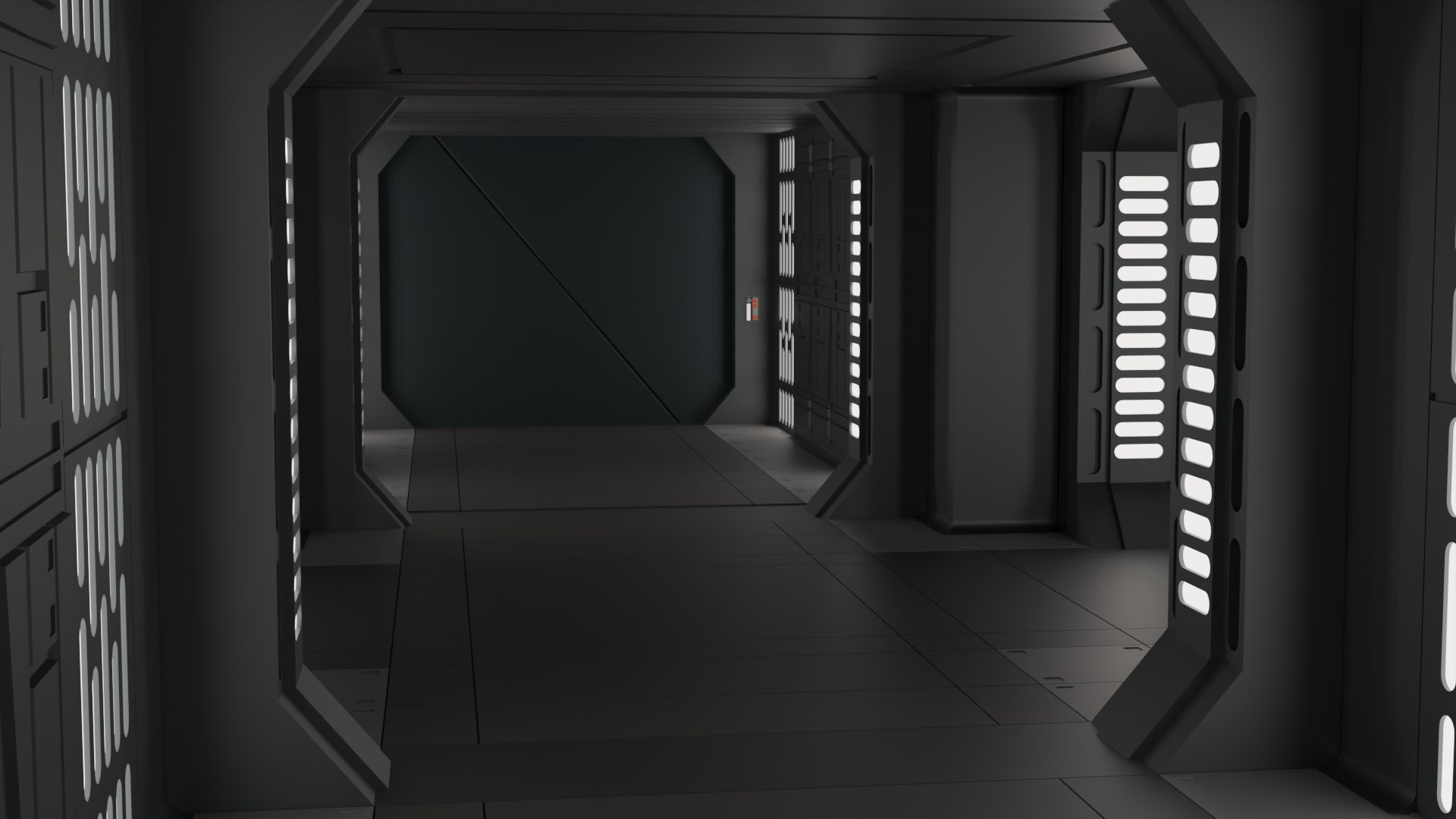 Imperial Corridor A Pack Model - TurboSquid 2343480