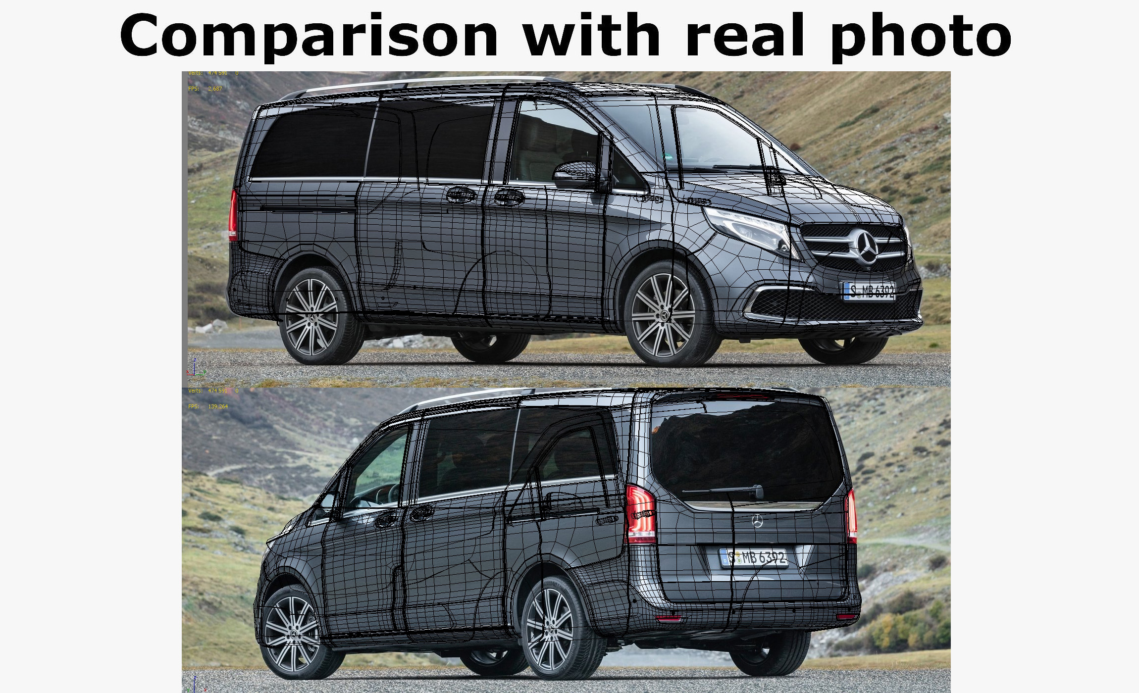 Mercedes v-class 2020 3D model - TurboSquid 1488627