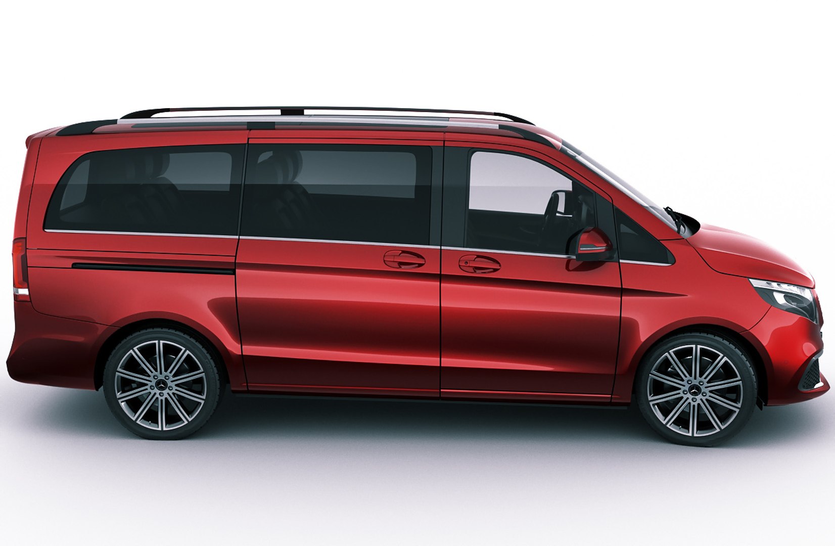 Mercedes V-class 2020 3D Model - TurboSquid 1488627