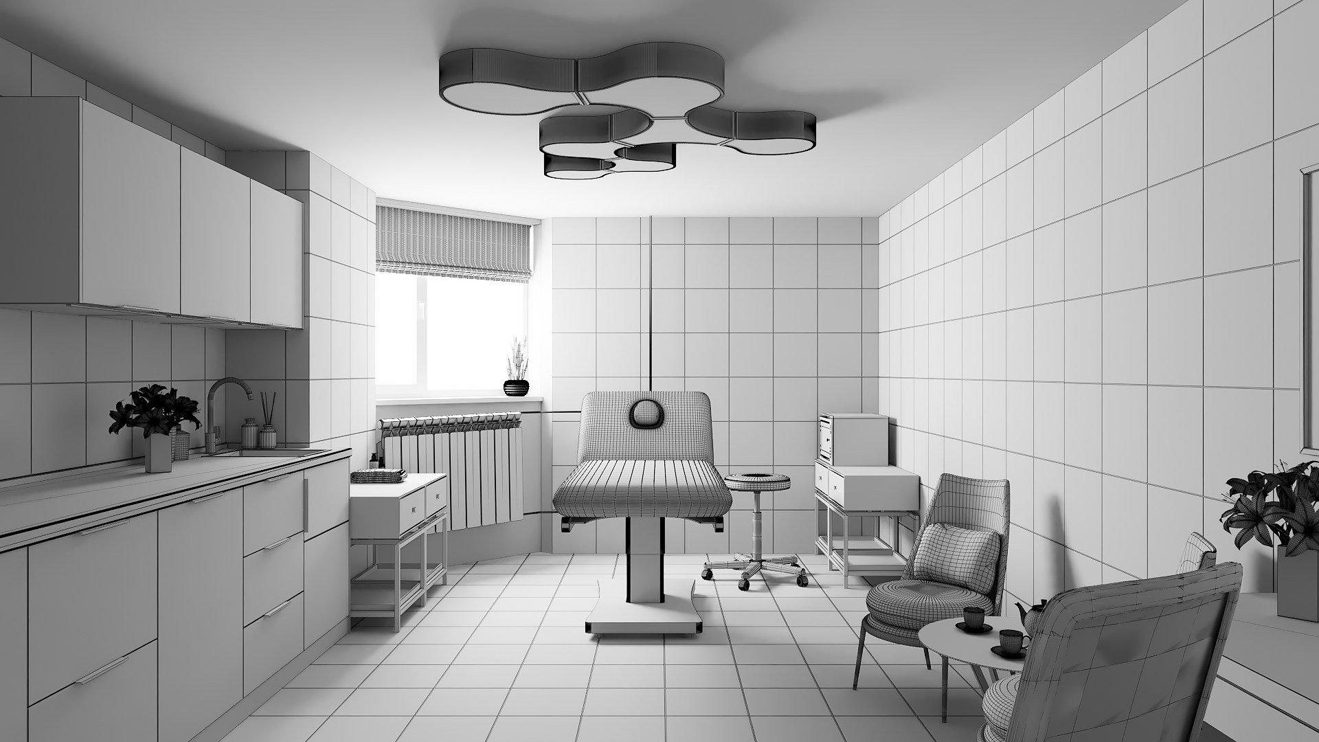 Cosmetologist's Room 3D - TurboSquid 1734393