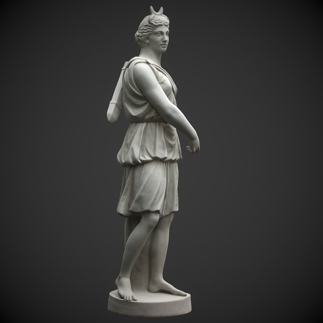 Sculpture Of Artemis 3D Model - TurboSquid 1781540