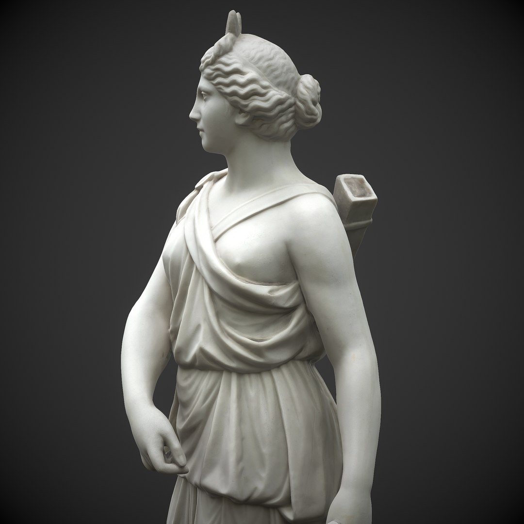 Sculpture Of Artemis 3D Model - TurboSquid 1781540
