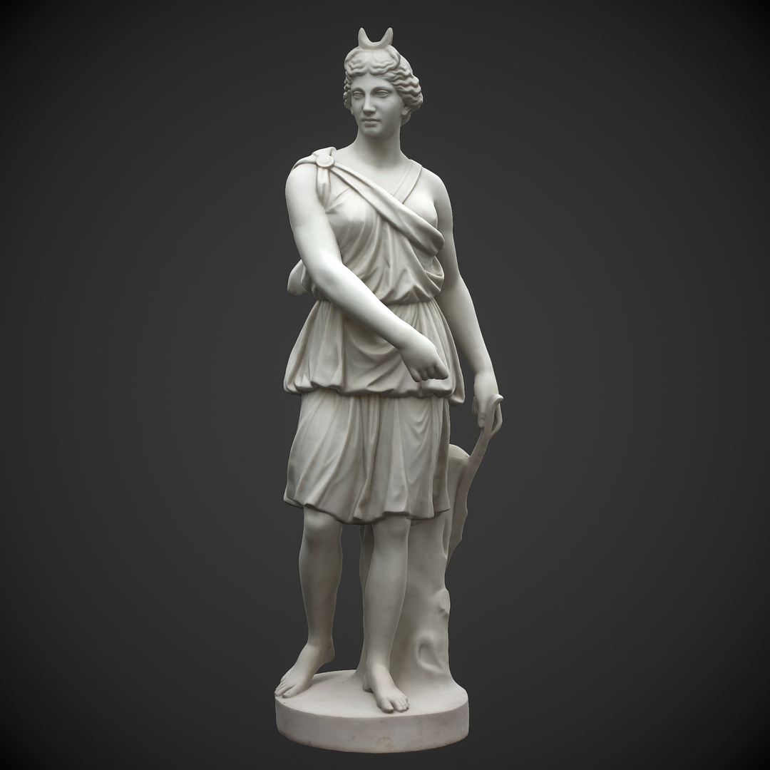 Sculpture Of Artemis 3D Model - TurboSquid 1781540