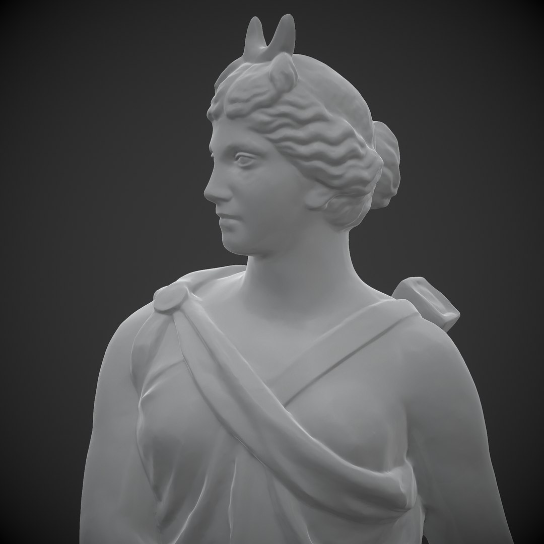 Sculpture Of Artemis 3D Model - TurboSquid 1781540