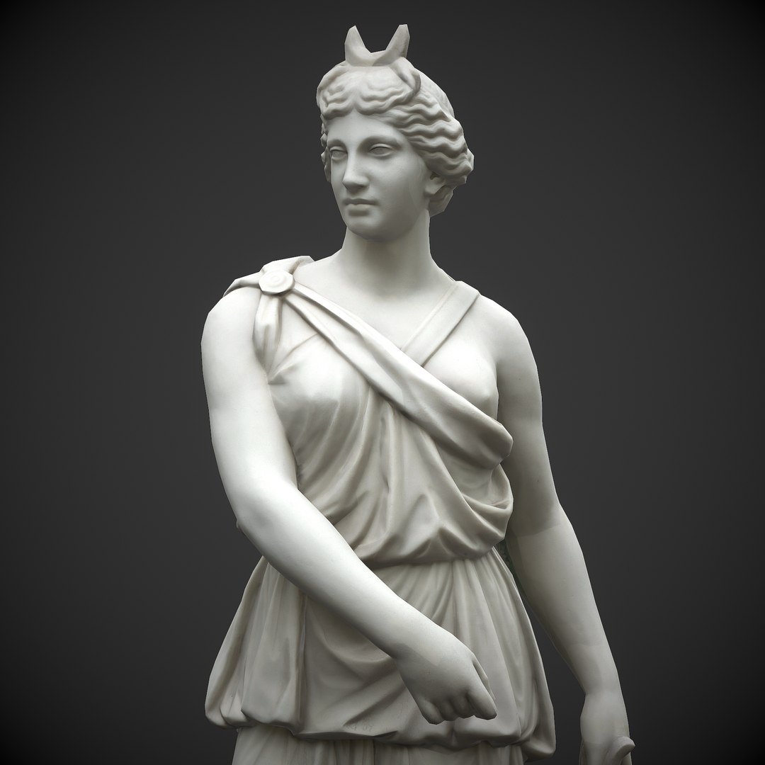Sculpture Of Artemis 3D Model - TurboSquid 1781540