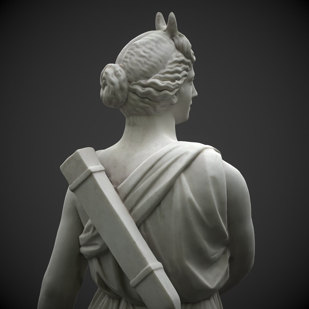 Sculpture Of Artemis 3D Model - TurboSquid 1781540