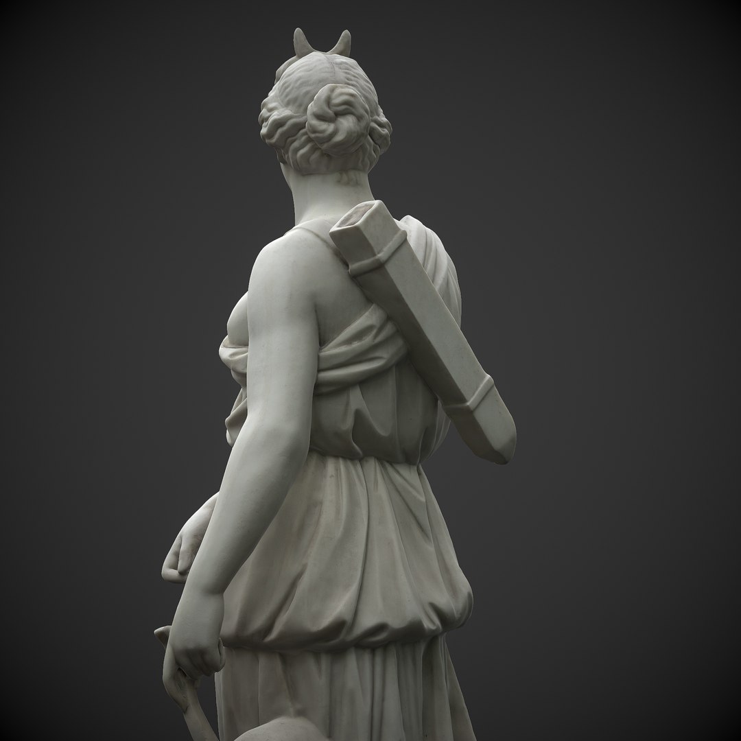 Sculpture Of Artemis 3D Model - TurboSquid 1781540