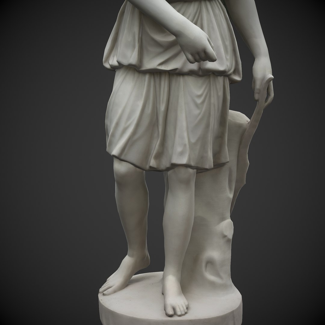 Sculpture Of Artemis 3D Model - TurboSquid 1781540