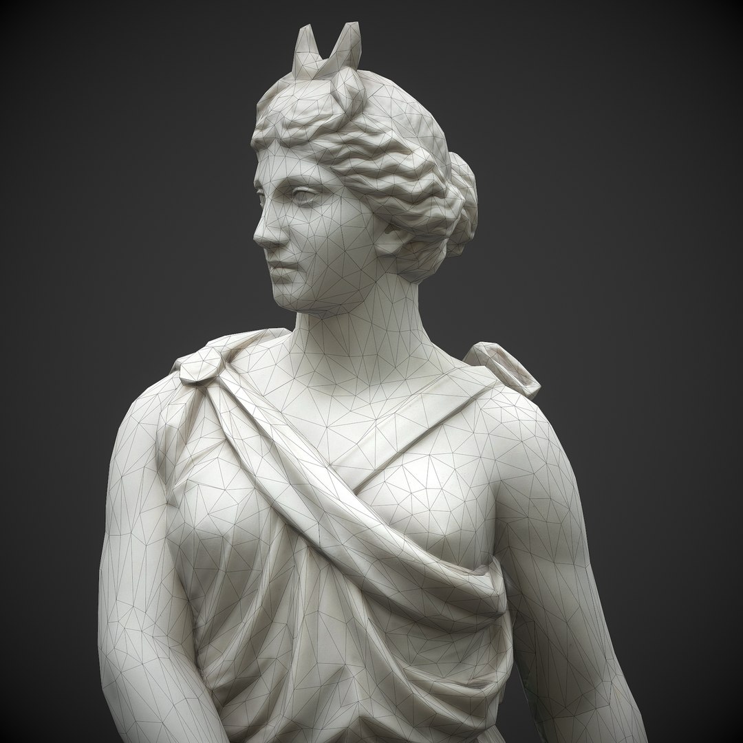 Sculpture Of Artemis 3D Model - TurboSquid 1781540