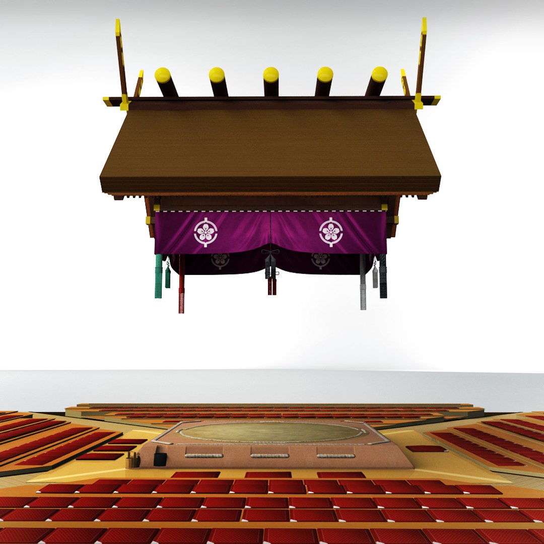 Sumo Arena 3d Model
