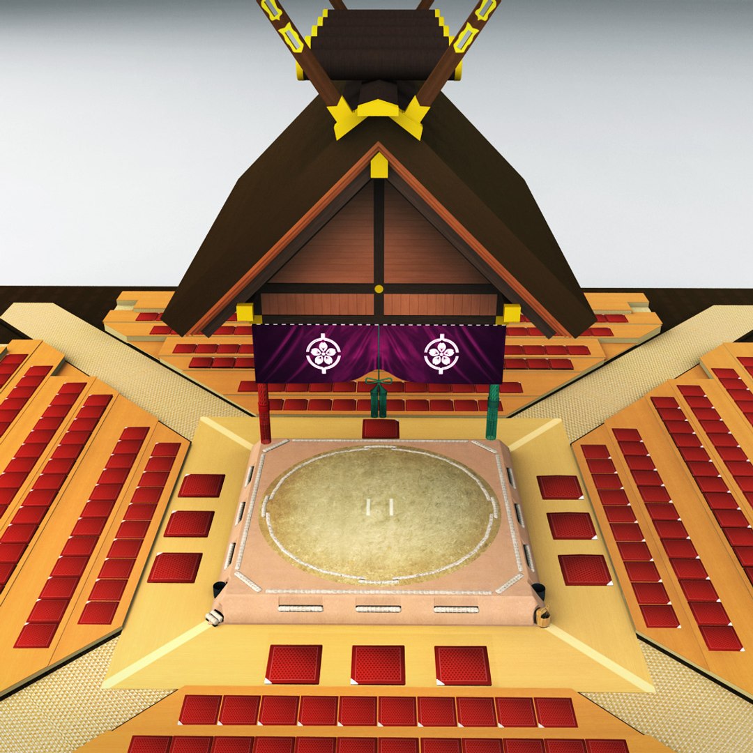 Sumo Arena 3d Model