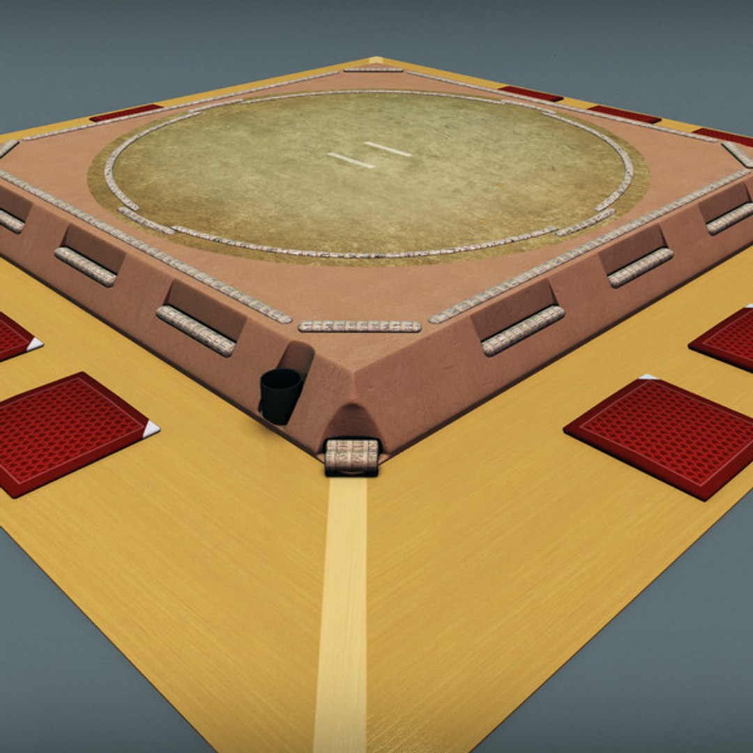 Sumo Arena 3d Model