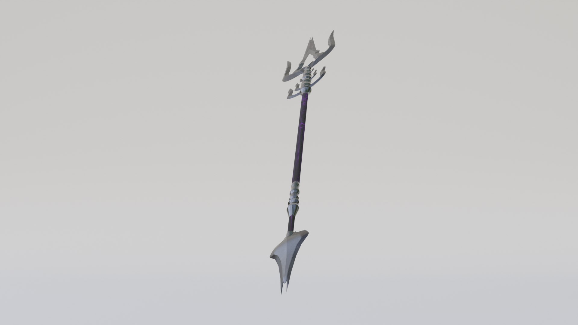 3D Dark Trident Model - TurboSquid 2008003