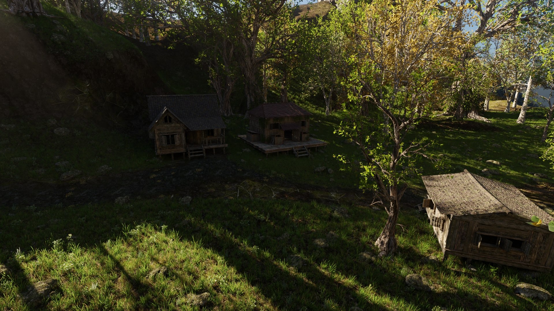 Medieval Pathway Scene 3D Model - TurboSquid 1835120