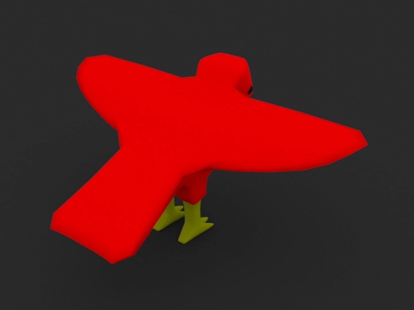 3D simple bird - TurboSquid 1629934
