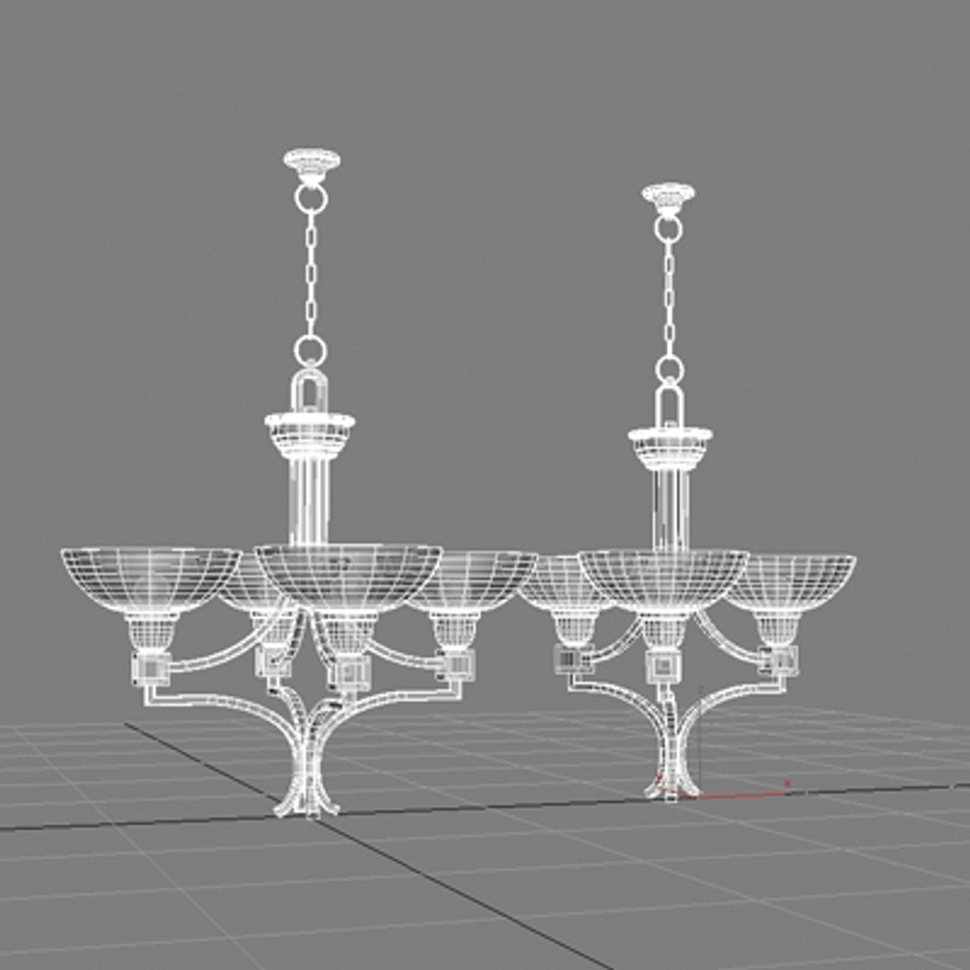 Chandeliers Lamp 3d Max