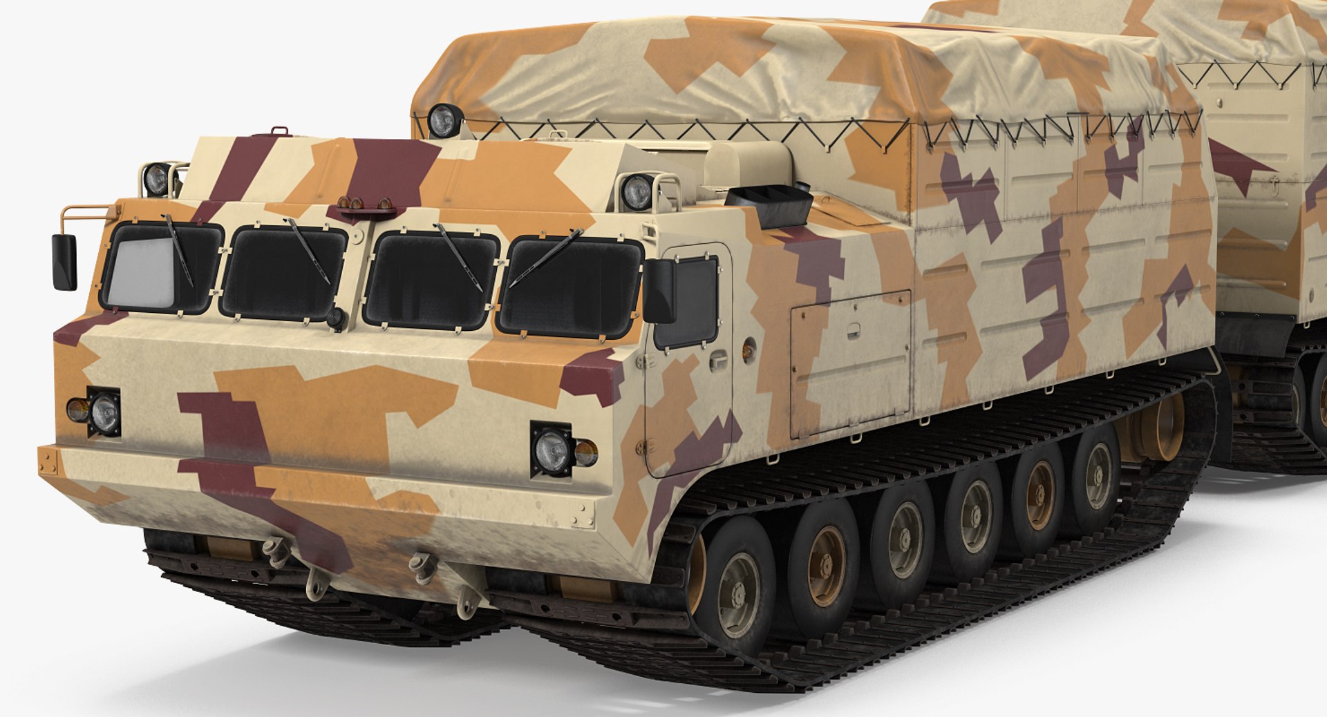 Vityaz Dt-30 Atv Desert Camo 3D - TurboSquid 1227313