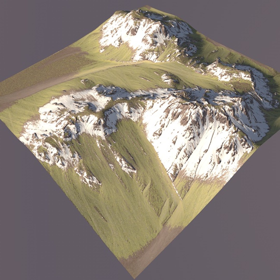 3ds Max Mountain Maps Terrain