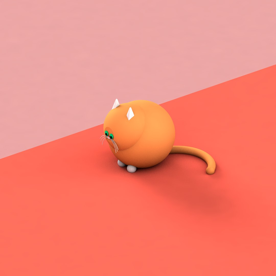 Free Fat Cat 3D Model - TurboSquid 1563899