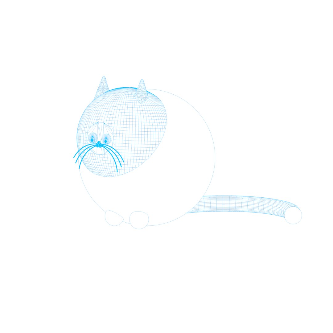 Free Fat Cat 3D Model - TurboSquid 1563899