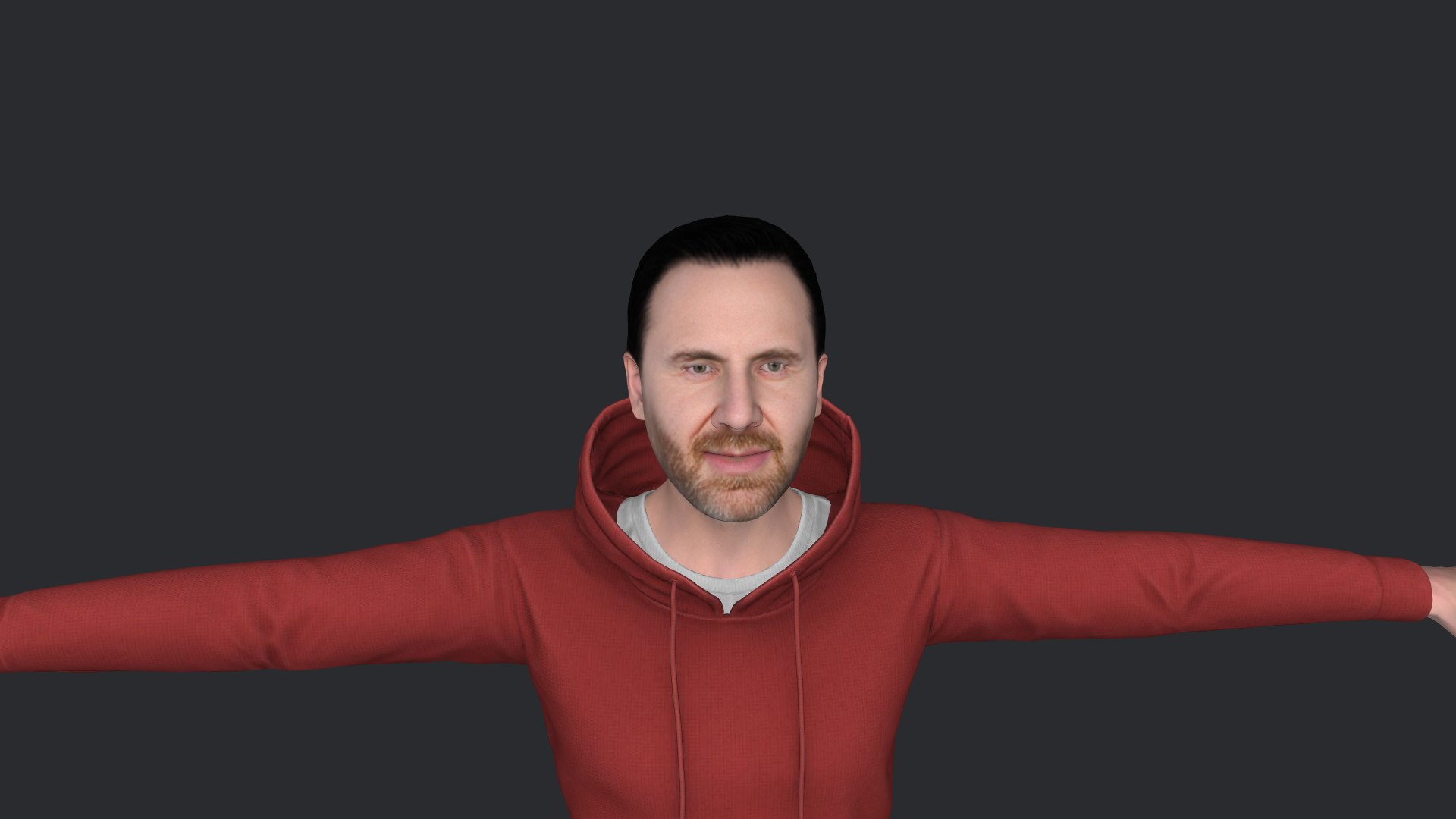 3D David Guetta Hyper Realistic Full Body Fully Rigged 3D Character ...