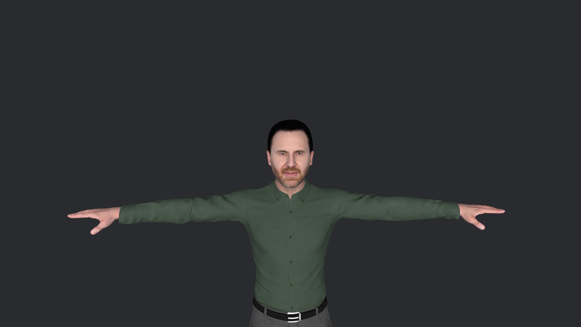 3D David Guetta Hyper Realistic Full Body Fully Rigged 3D Character ...