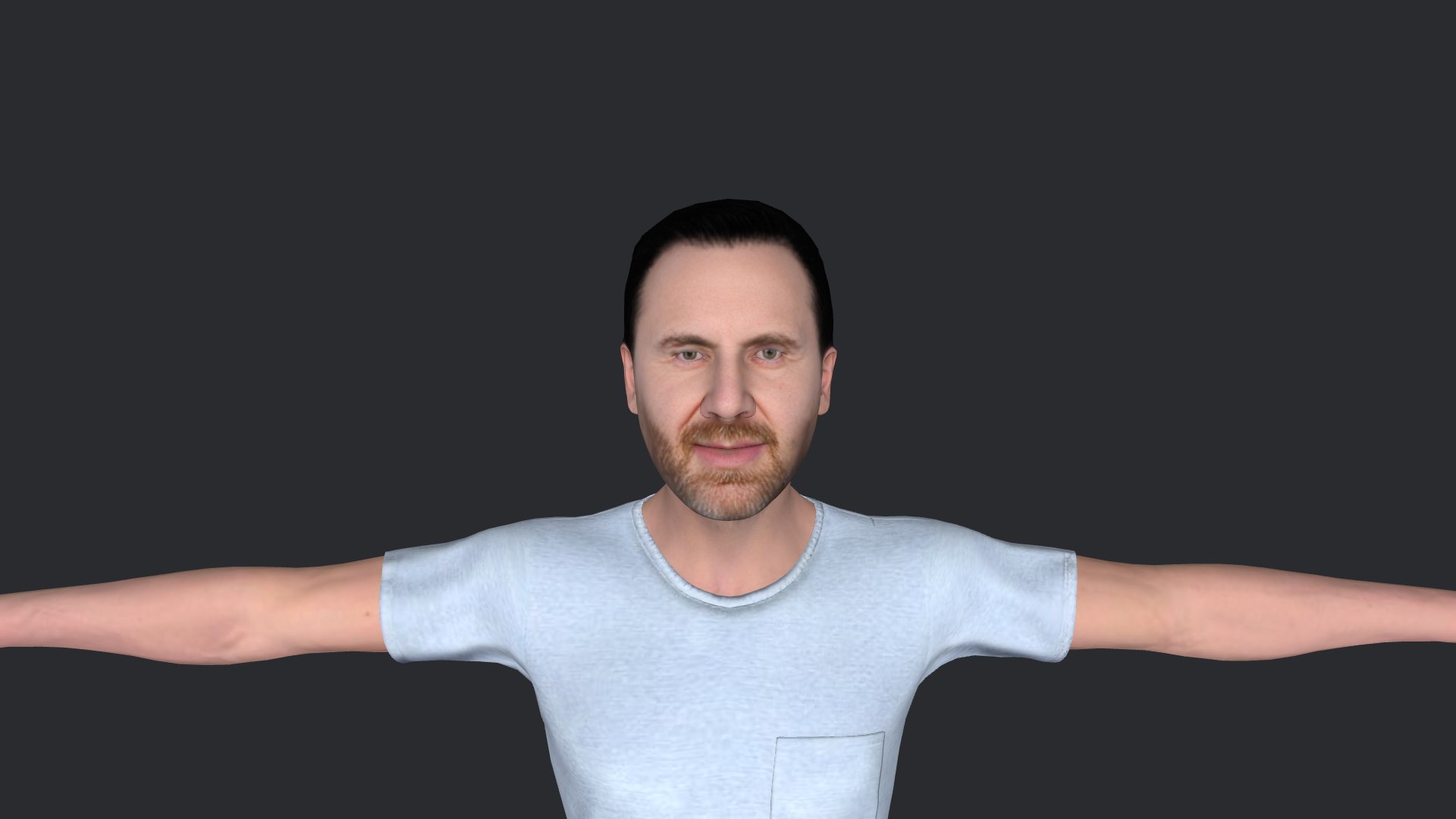 3D David Guetta Hyper Realistic Full Body Fully Rigged 3D Character ...