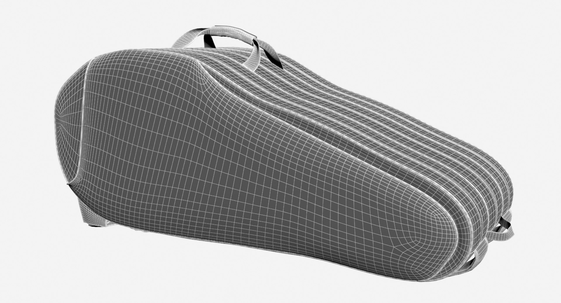 3D Tennis Rackets Bag - TurboSquid 1362043